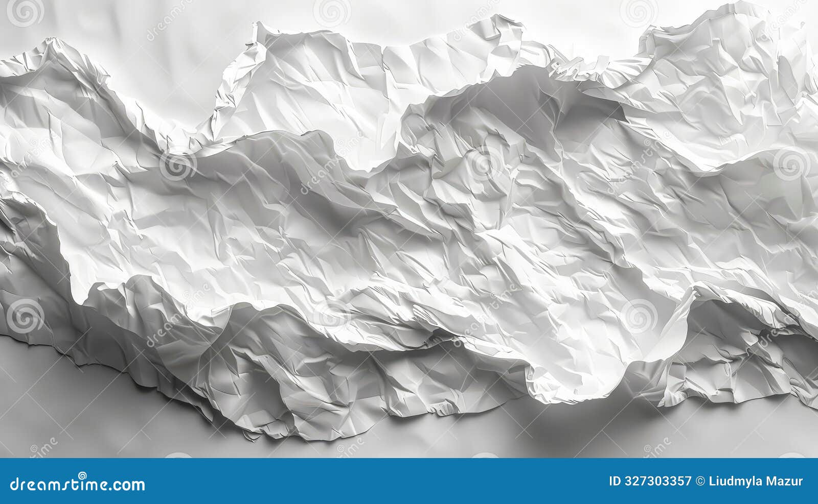 A White Paper with a Wave Pattern Stock Image - Image of grey ...