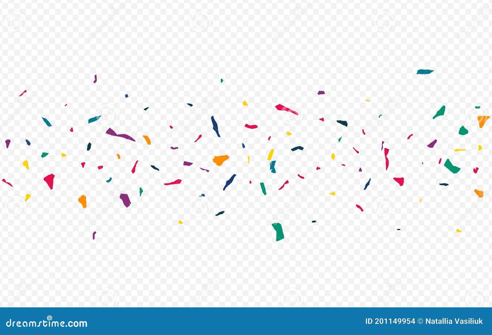 White Particles Celebration Transparent Stock Vector - Illustration of ...