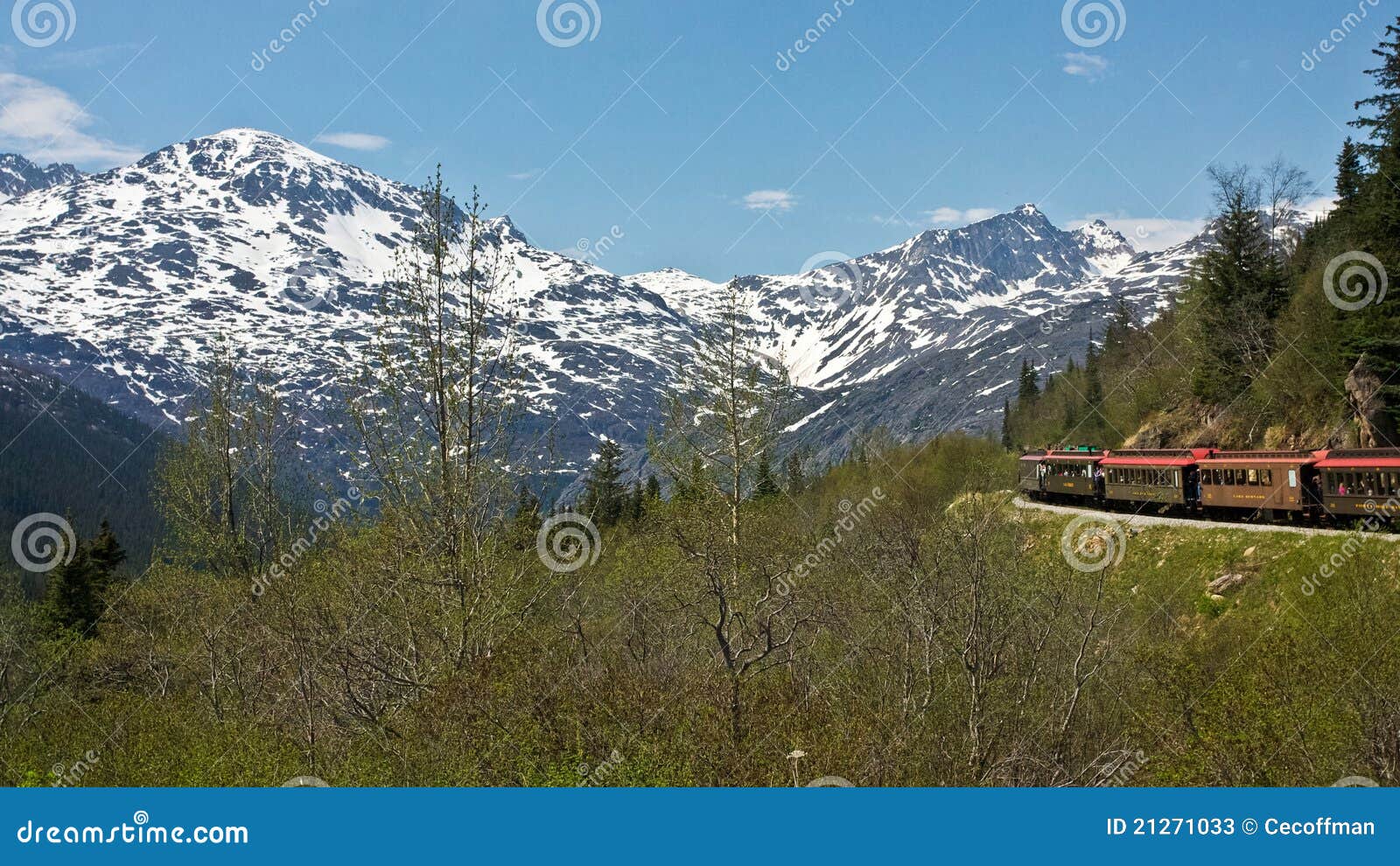 White Pass & Yukon Route Railroad Stock Image - Image of yukon ...
