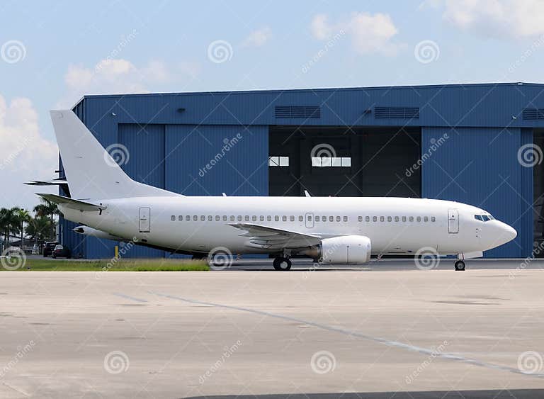 White passenger jet stock photo. Image of boeing, transportation - 17131858