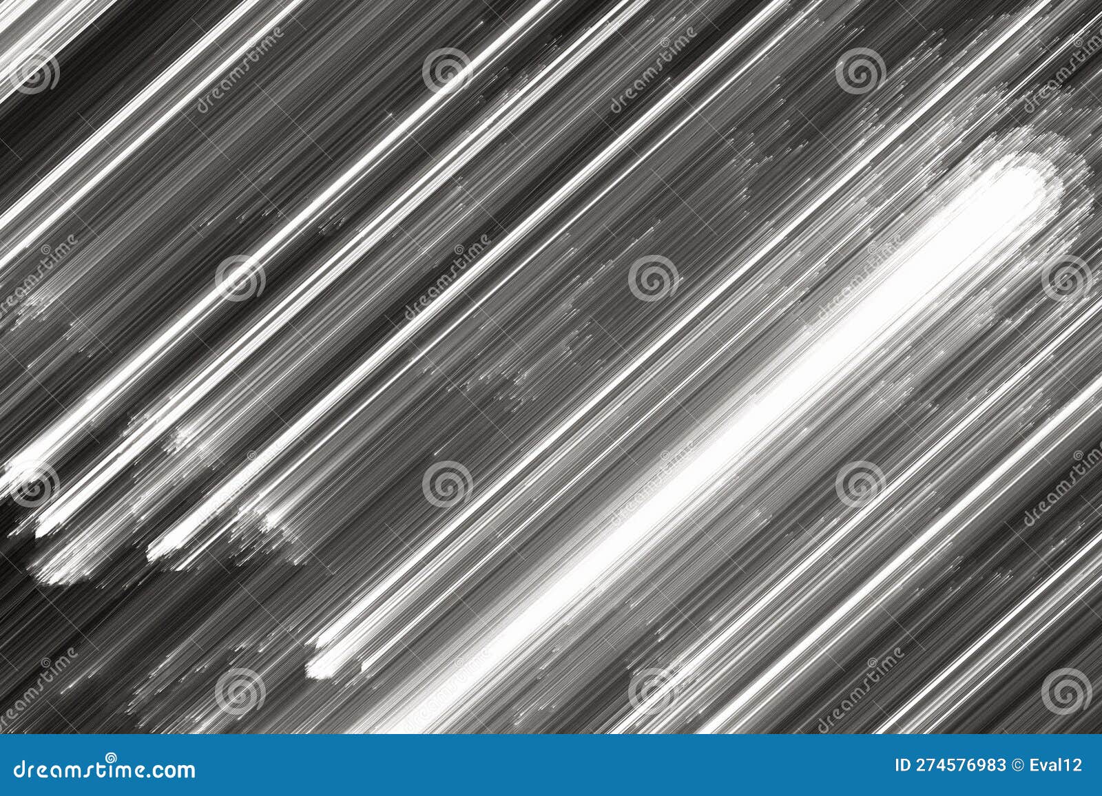 White Pattern of Crooked Vertical Rays on a Black Background. Stock ...