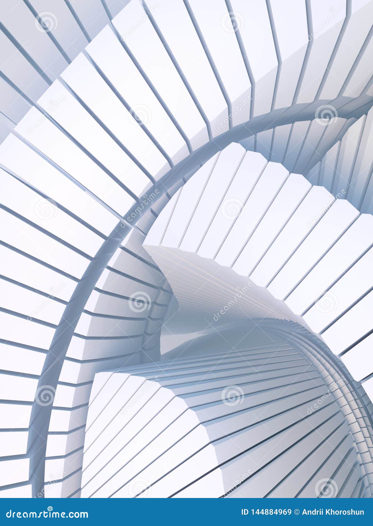 White Pattern of Futuristic Geometric Shapes Surrounded by Mist ...