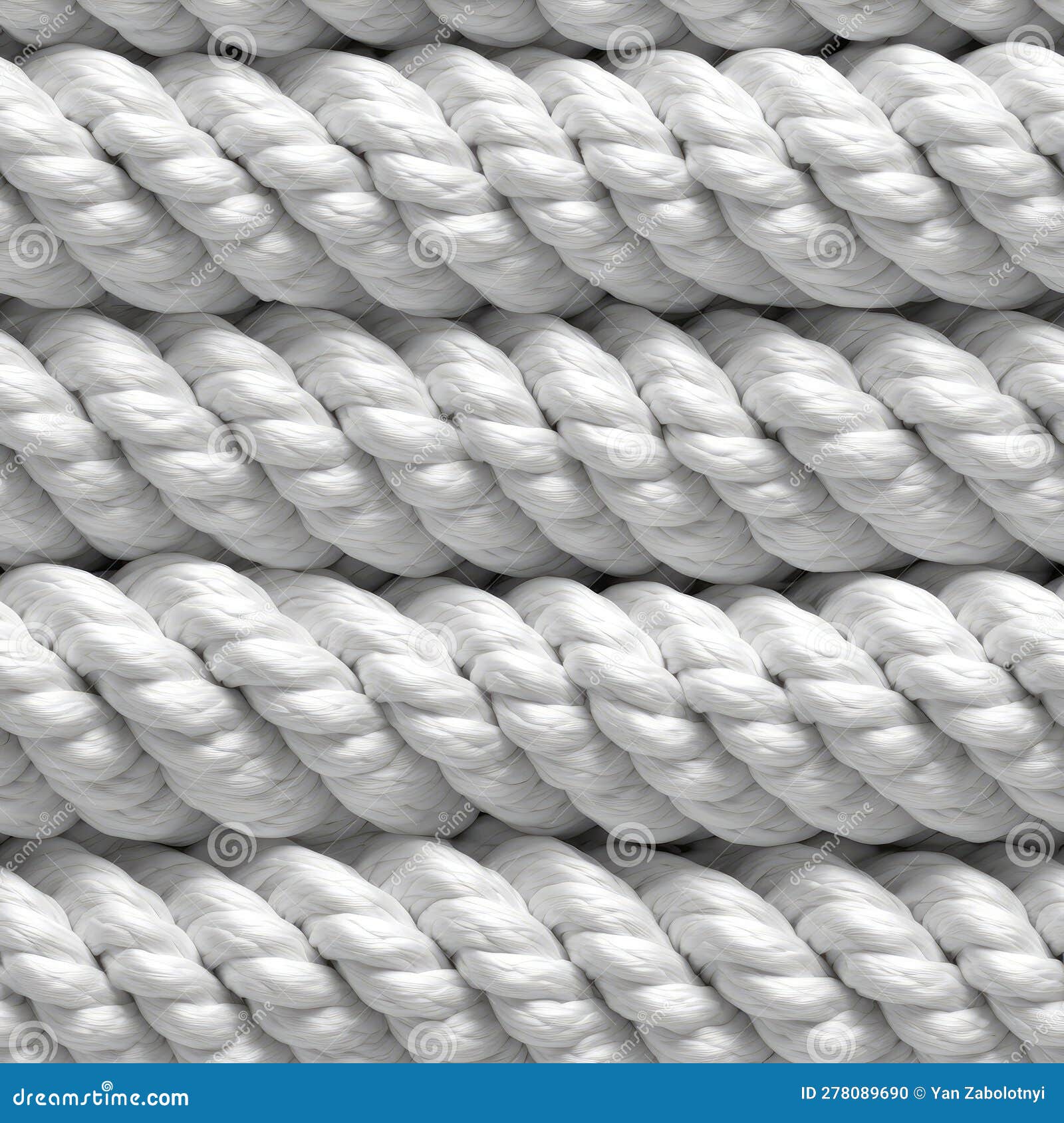 White Pattern of Ropes Close Up Very Detailed Tile Seamless Background ...