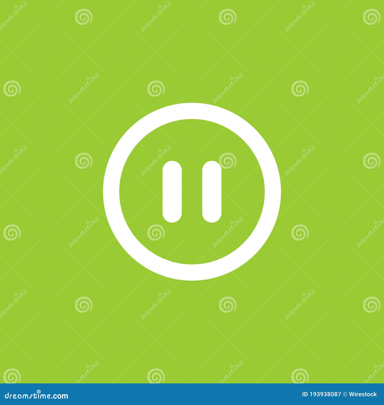 Pause Sign Royalty-Free Stock Image | CartoonDealer.com #5696614