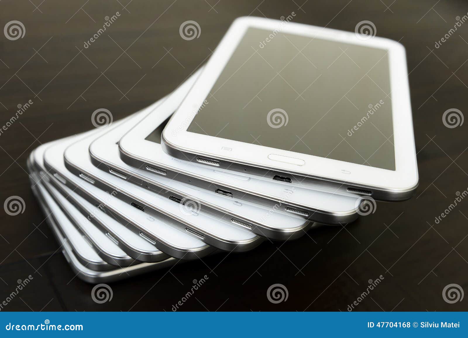 White pc tablet stock photo. Image of light, battery - 47704168