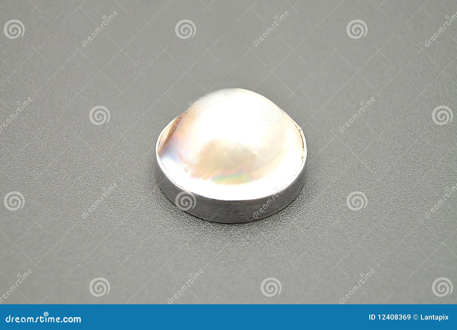 White pearl stock image. Image of close, black, mineral - 12408369