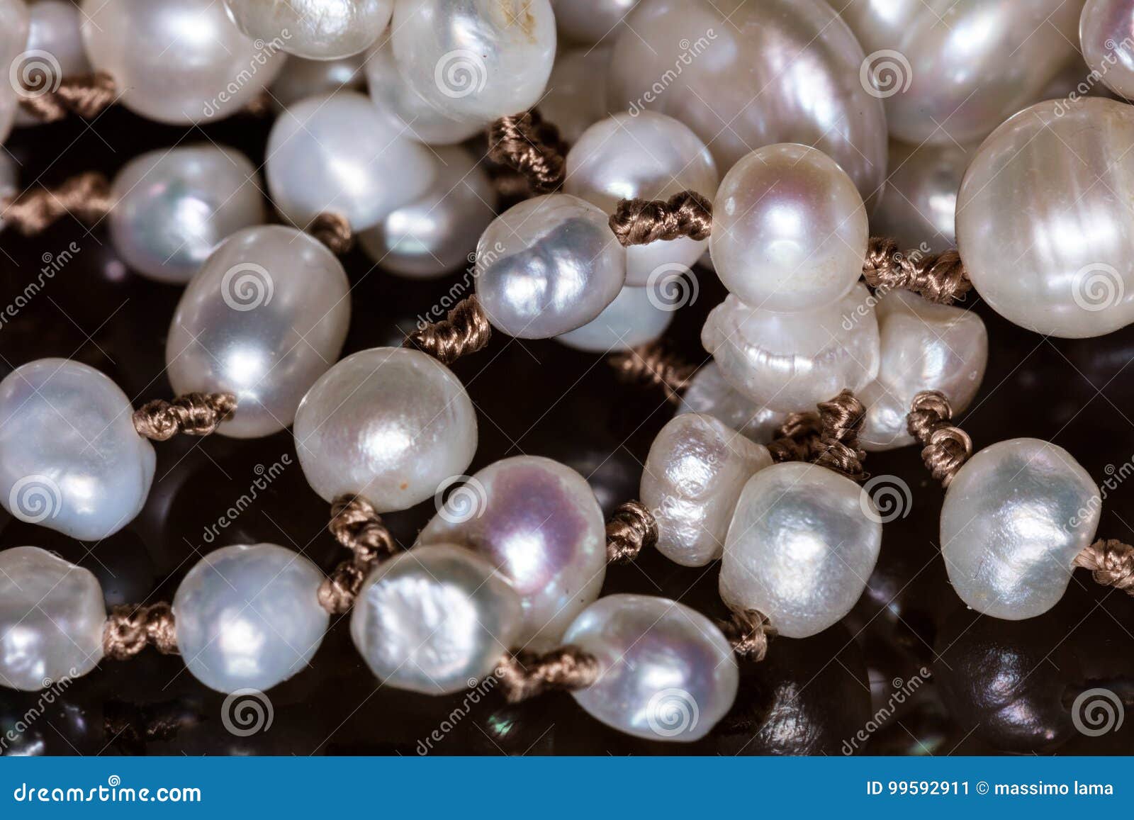 White pearl pattern stock image. Image of luxury, necklace - 99592911