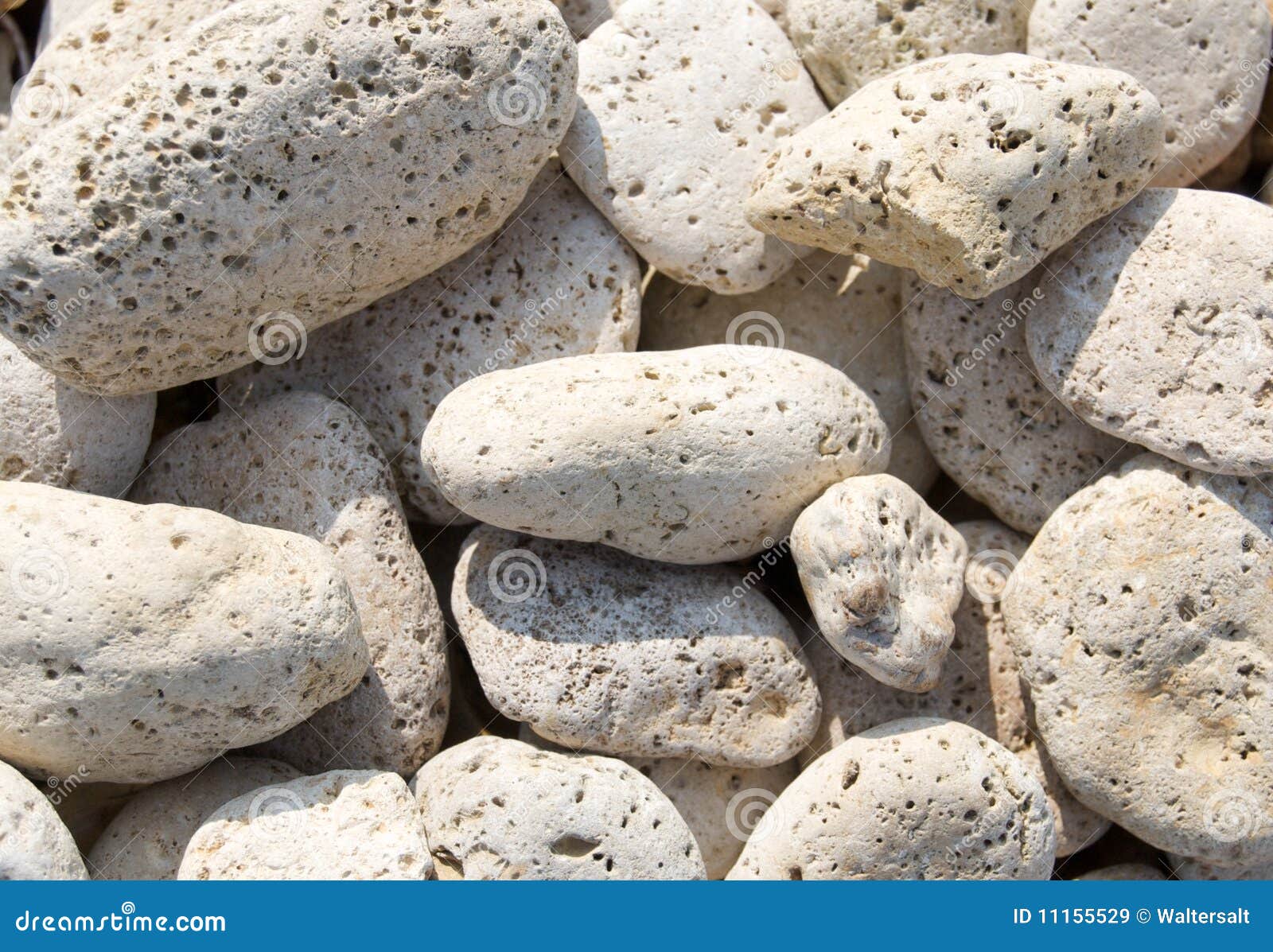 White pebbles stock image. Image of seaside, pumice, small - 11155529