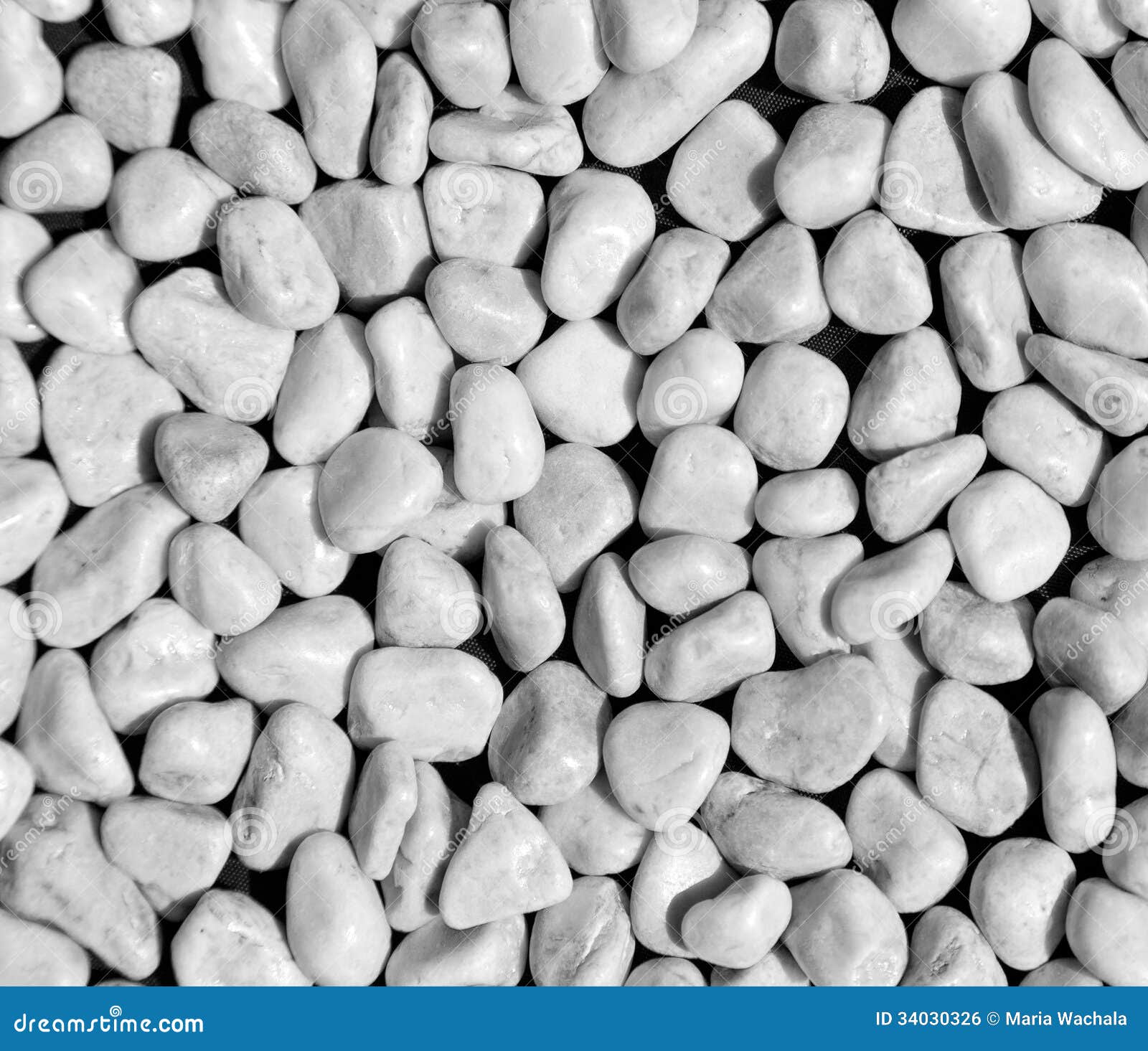 White Pebbles Stone Texture And Background Royalty-Free Stock ...