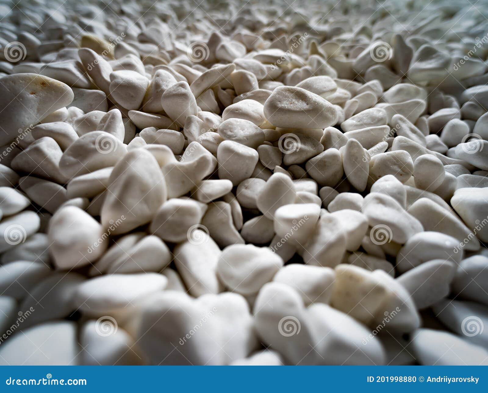 White Pebbles Close Up, Background, Design, Stock Photo - Image of ...