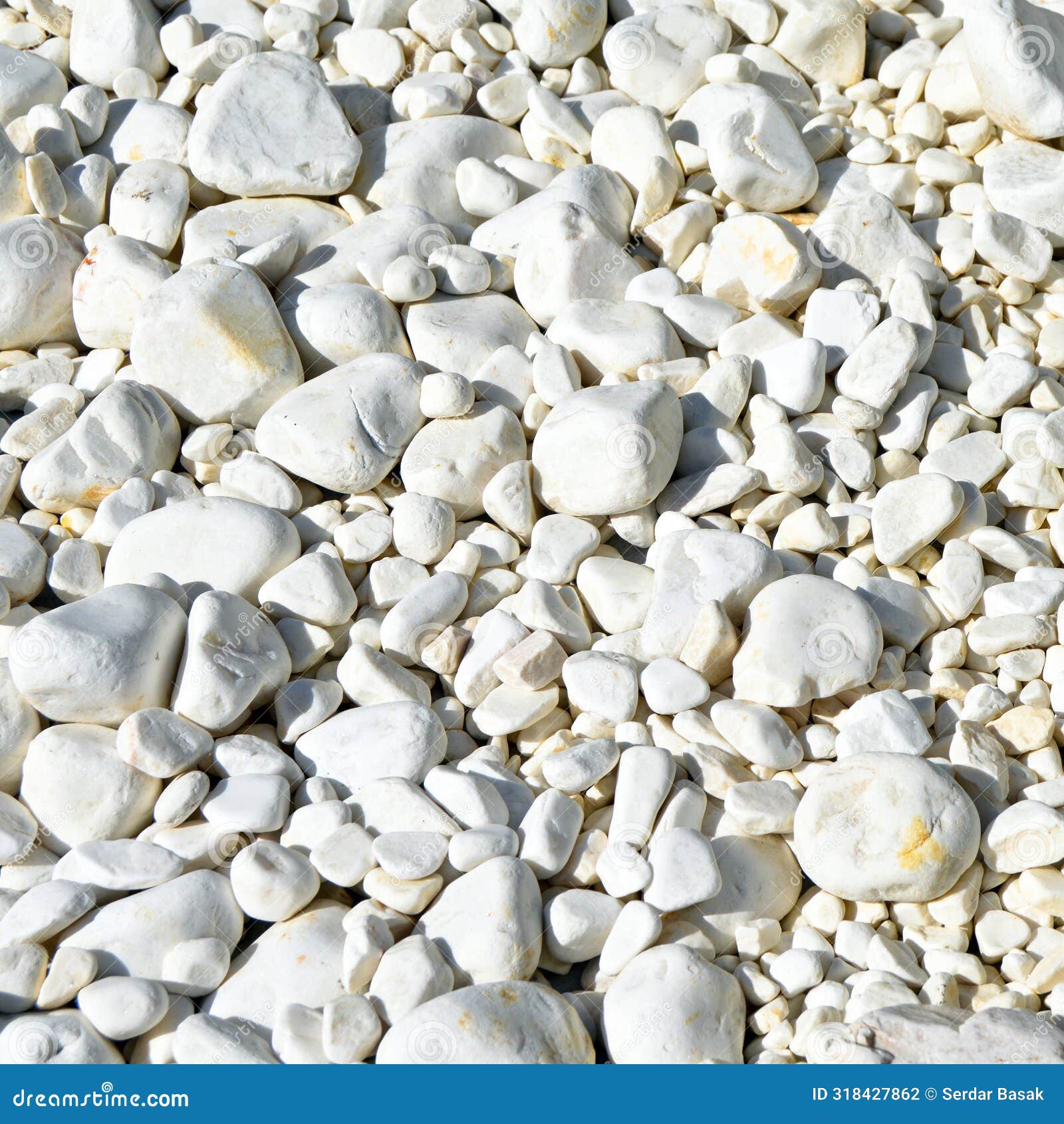 White Pebbles Texture Background, Decorative Small Stones Texture Stock ...