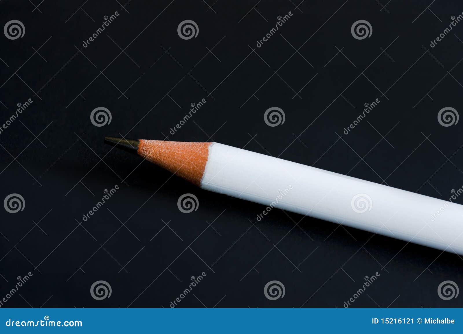 White pencil stock image. Image of painted, graphite - 15216121