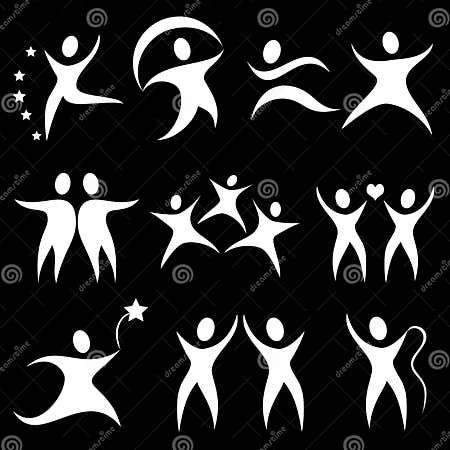 White people stock illustration. Illustration of drawing - 6998608