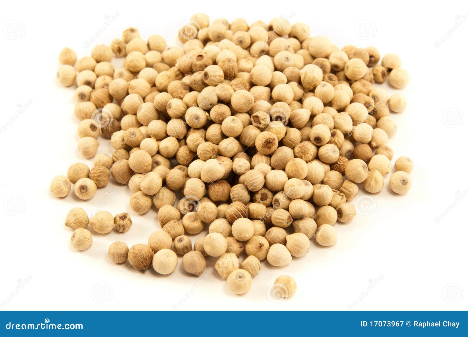 White pepper grains stock image. Image of pepper, flavour - 17073967