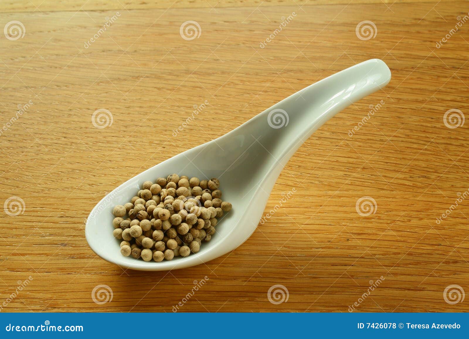 White peppercorn stock photo. Image of culinary, grain - 7426078