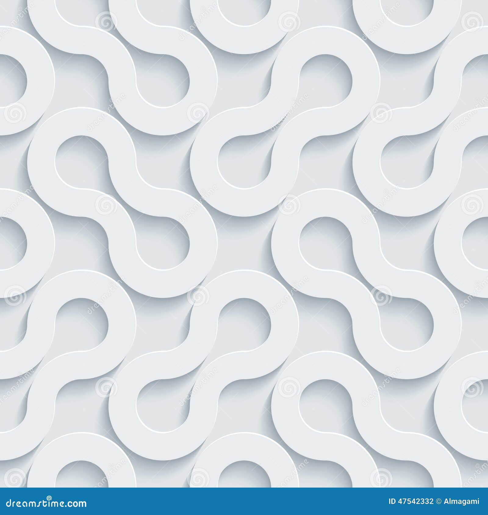 White perforated paper. stock vector. Illustration of modern - 47542332