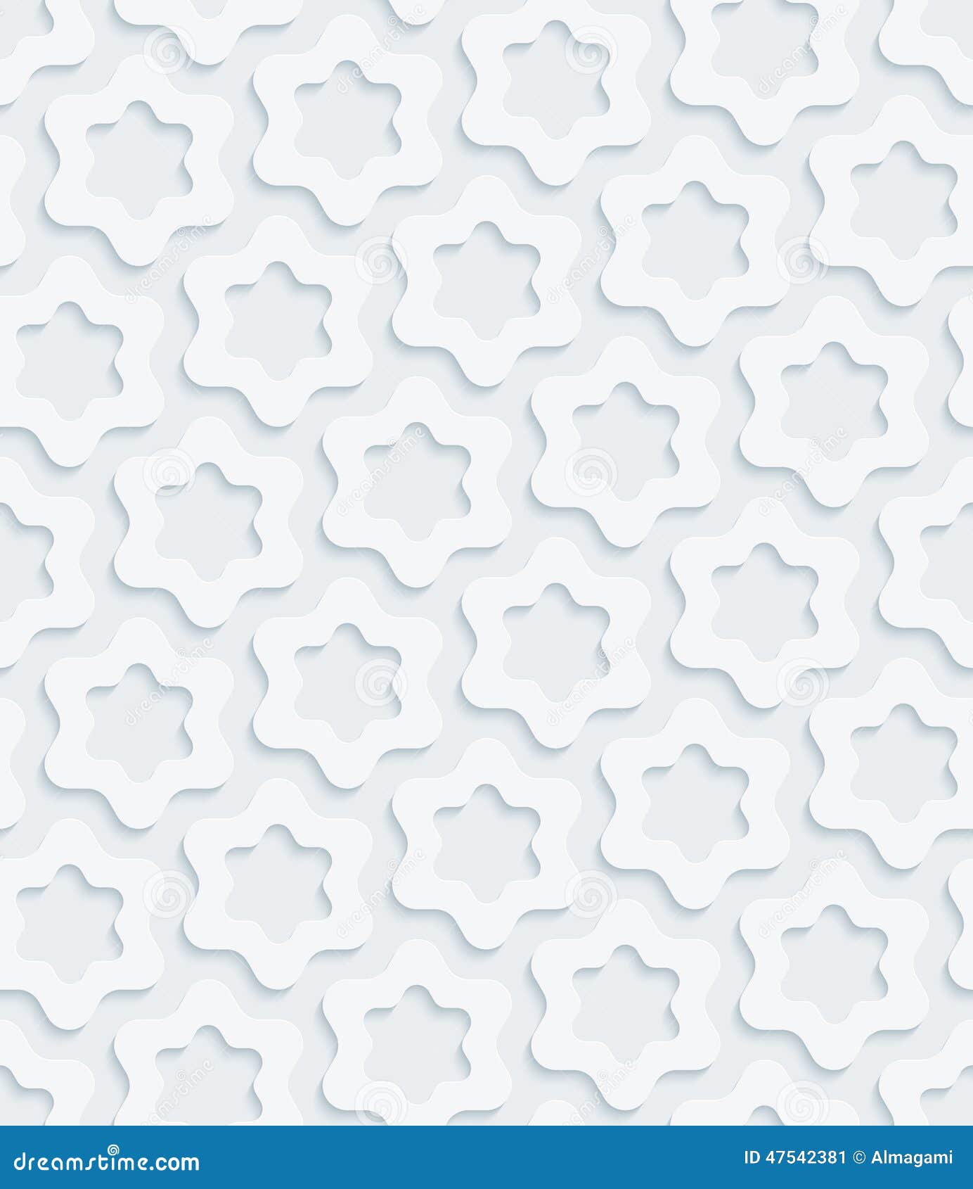 White perforated paper. stock vector. Illustration of blue - 47542381