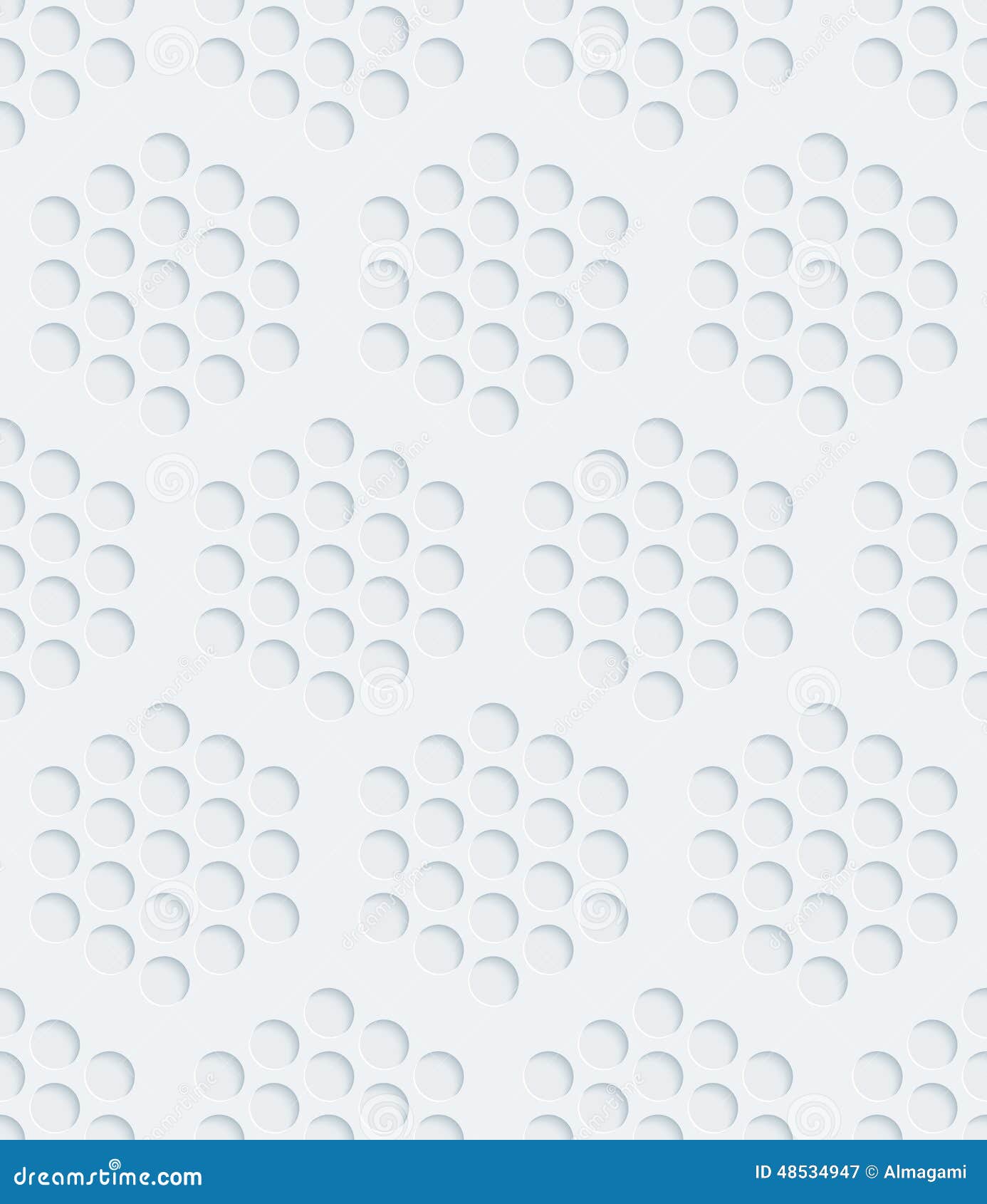 White perforated paper. stock vector. Illustration of minimalist - 48534947