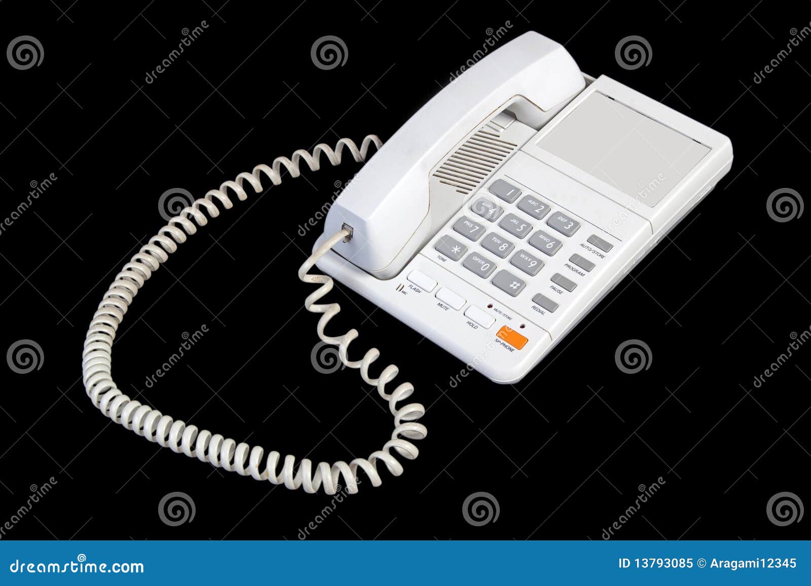 White phone stock image. Image of close, keypad, communication - 13793085