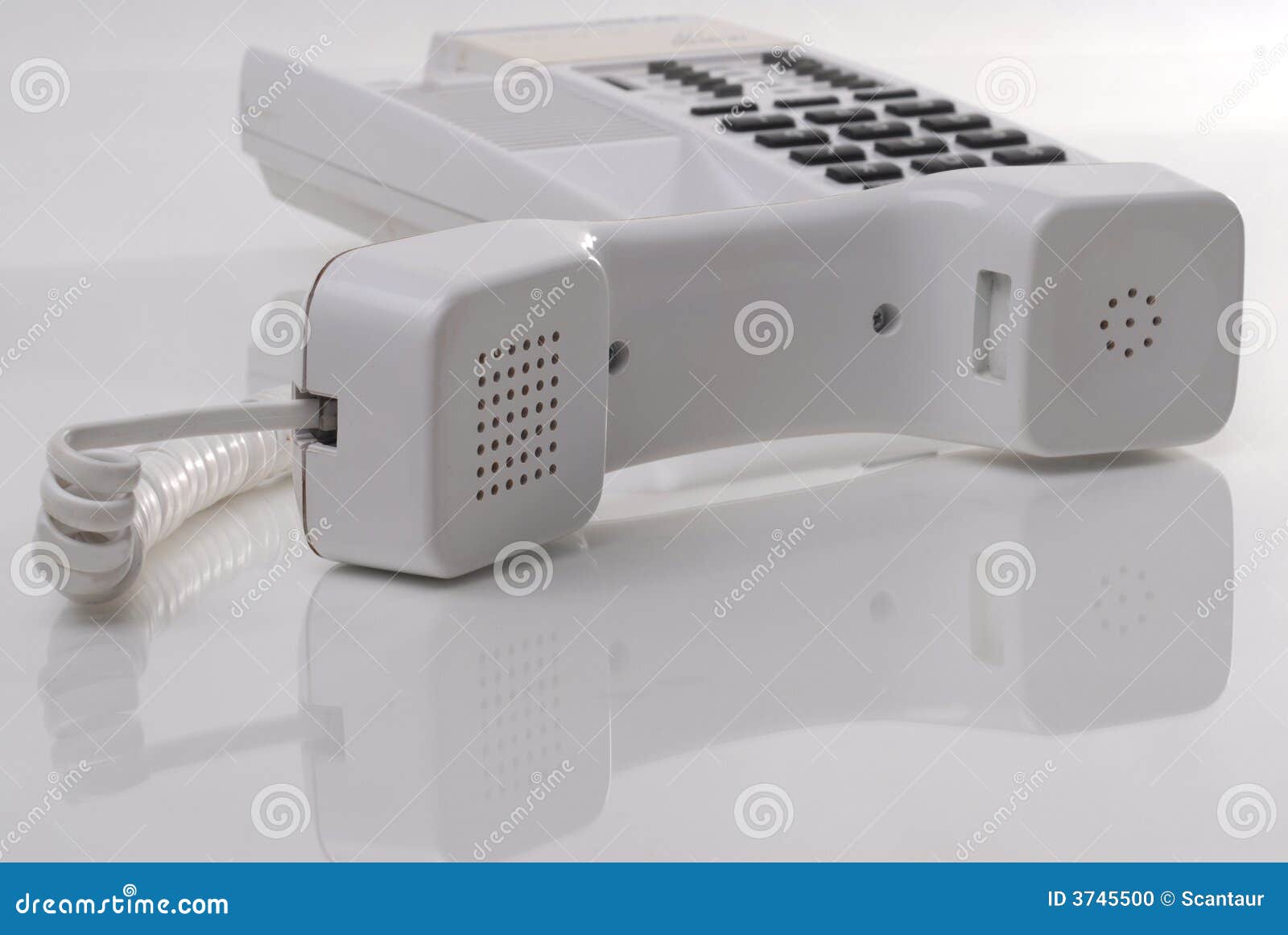 White phone stock photo. Image of global, antique, connection - 3745500