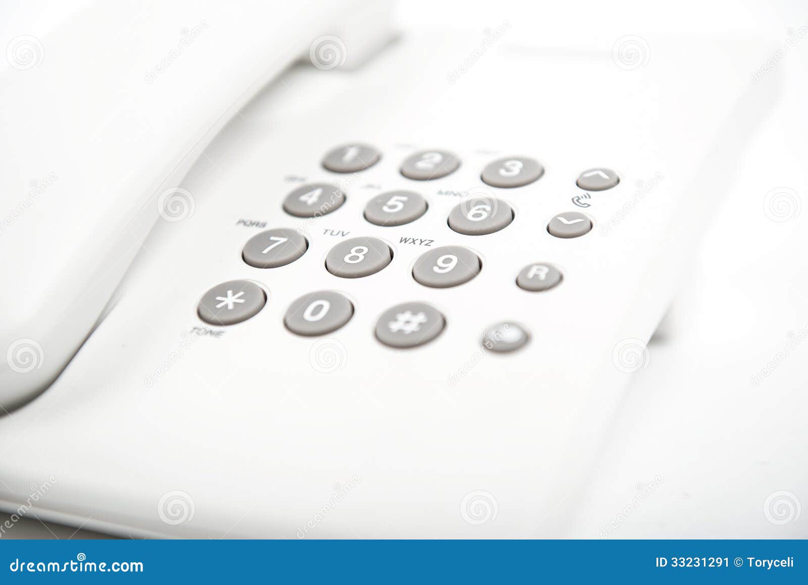White phone stock image. Image of business, information - 33231291