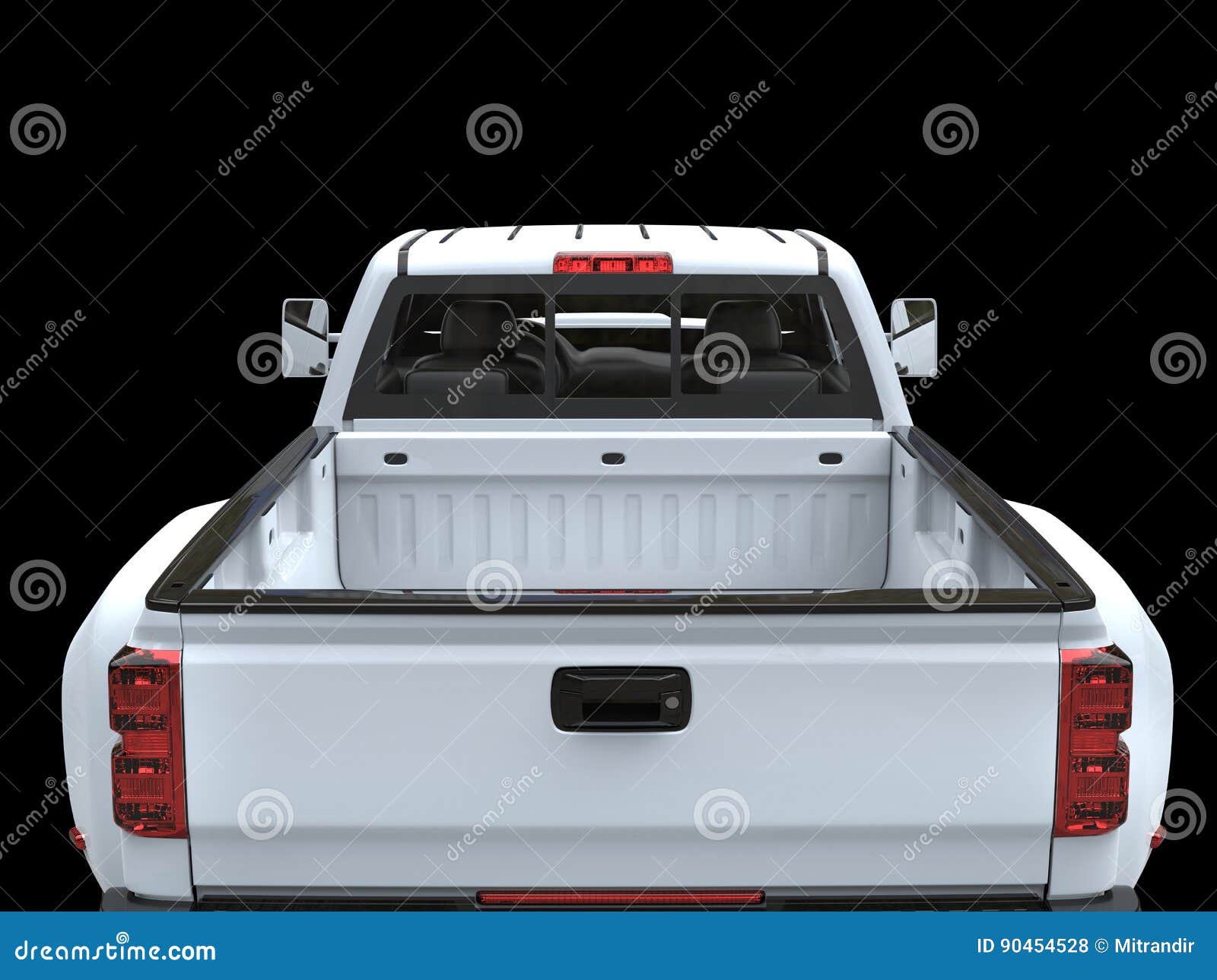 Pickup Truck Back