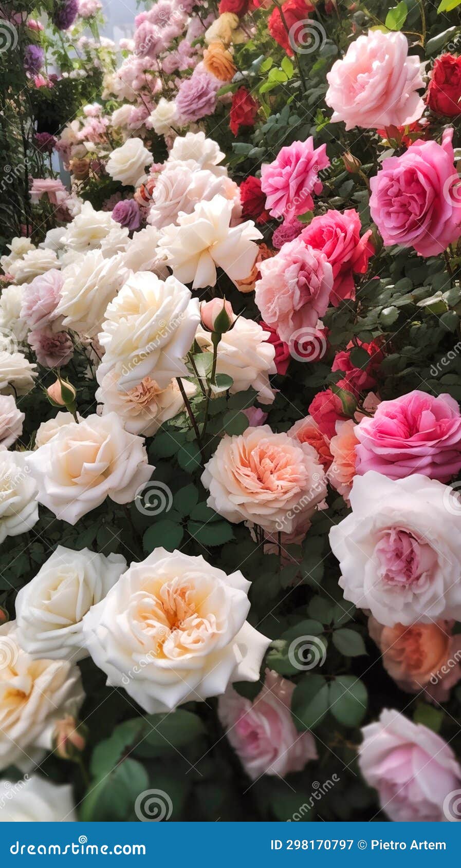 White and Pink Roses Background Stock Image - Image of abstract, floral ...