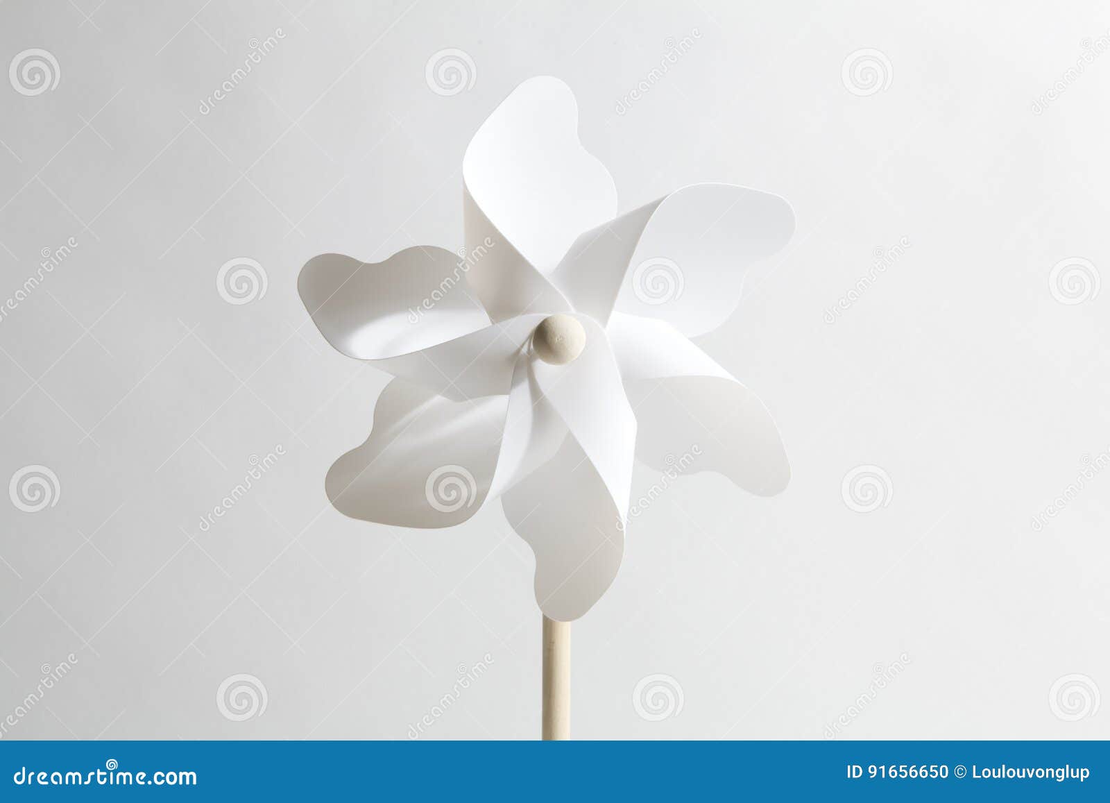 White pinwheel stock photo. Image of mill, detail, breeze - 91656650