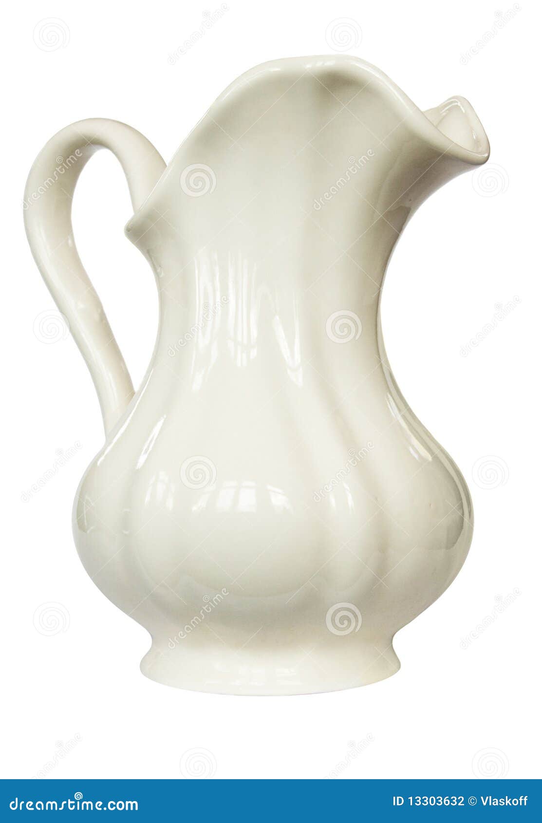 White pitcher stock photo. Image of handle, beverage - 13303632