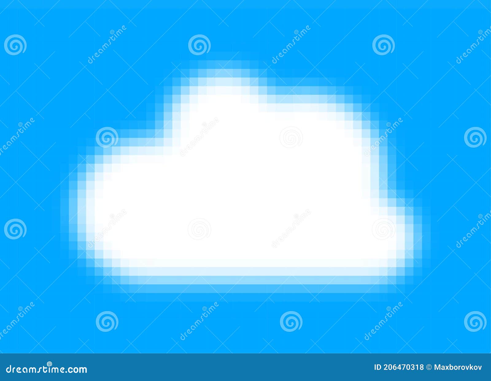 White Pixelated Telephone, Envelope Letter And E-mail Symbols Standing ...