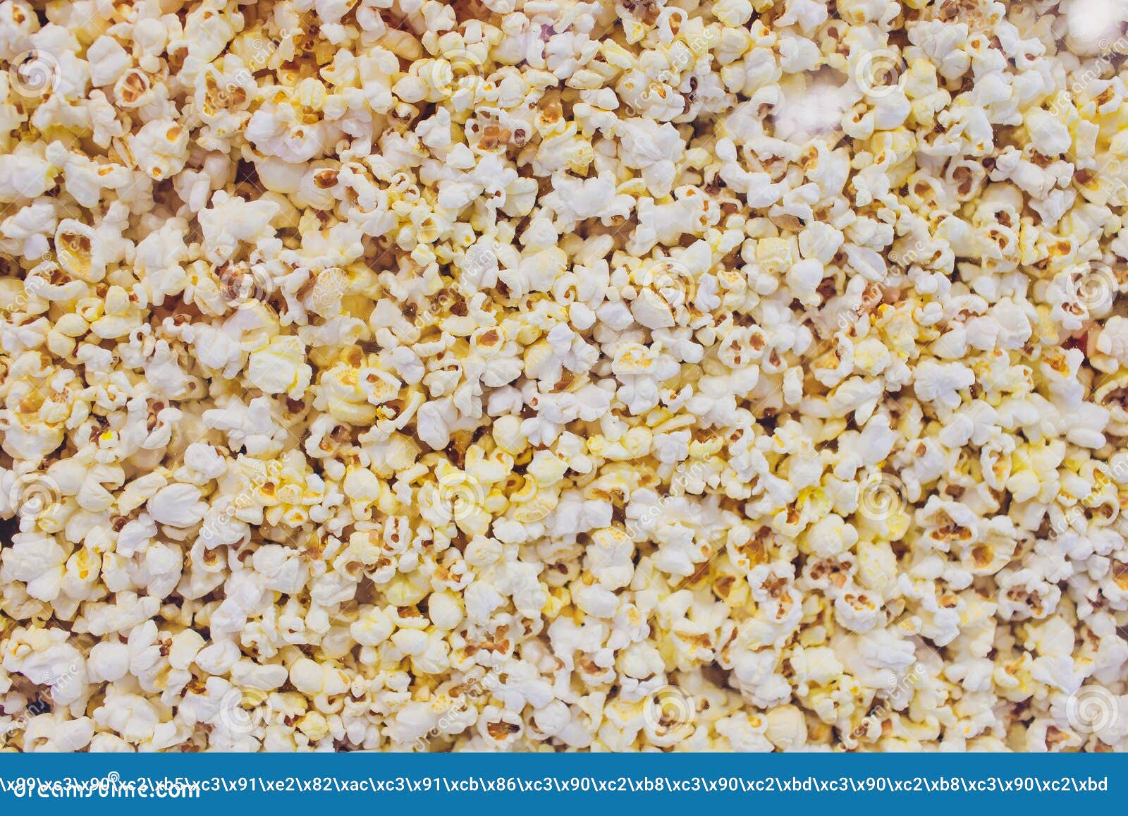 White and Plain Popcorn for Background Uses. Stock Photo - Image of ...