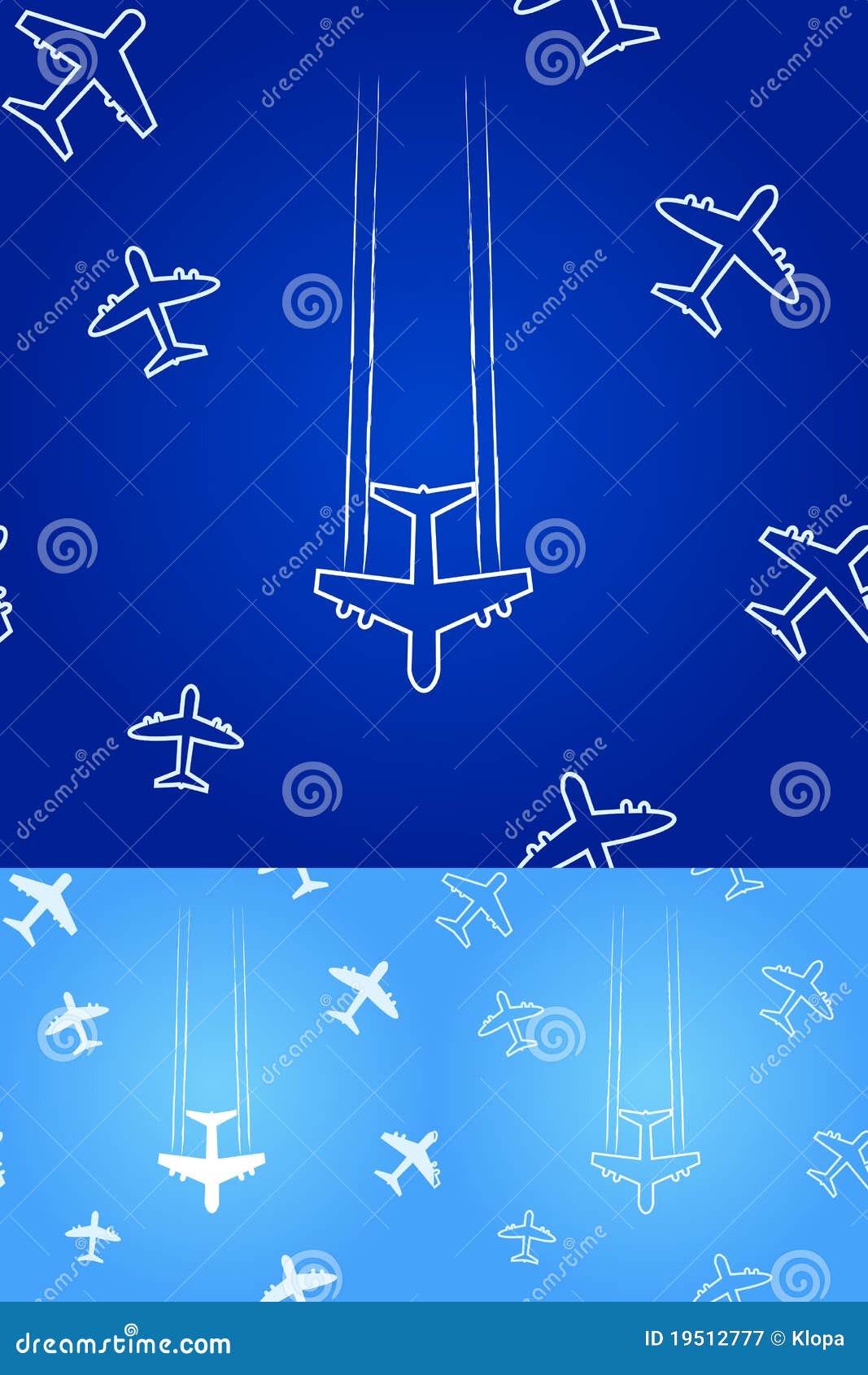 White plane silhouettes stock vector. Illustration of blank - 19512777