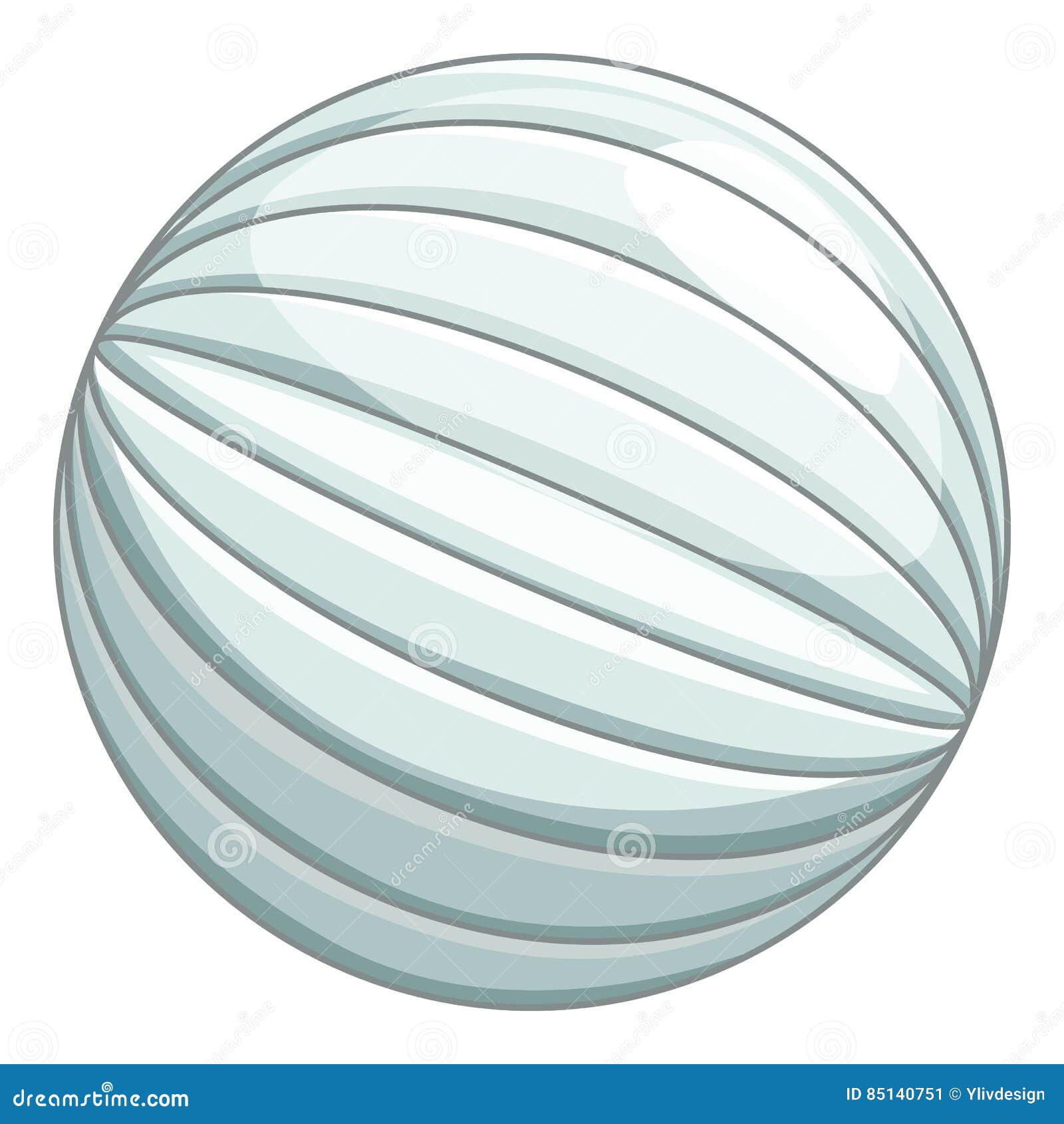 White Planet Icon, Cartoon Style Stock Vector - Illustration of ...