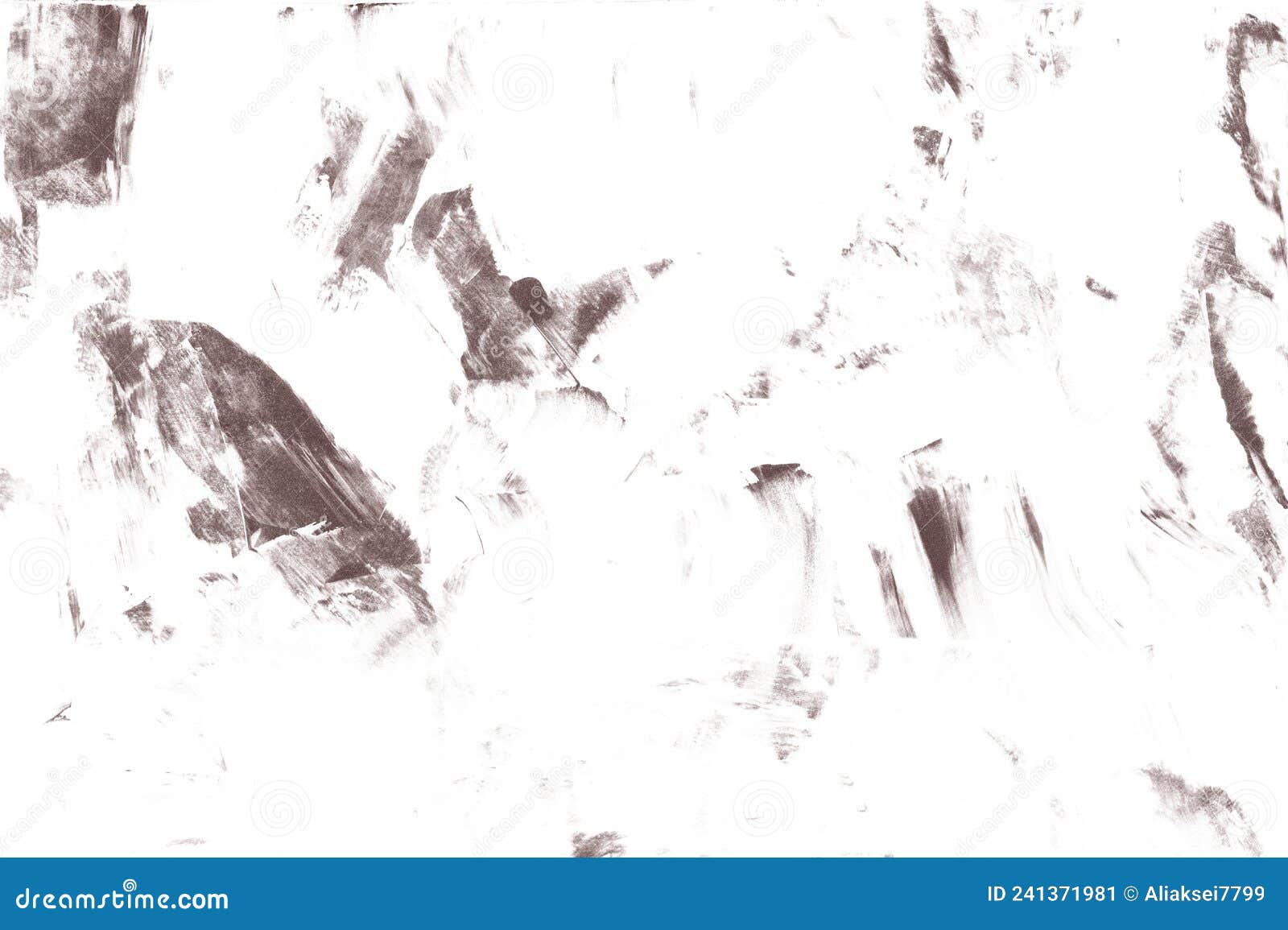 White Plaster. Abstract Wall with Black Brush Strokes Stock ...