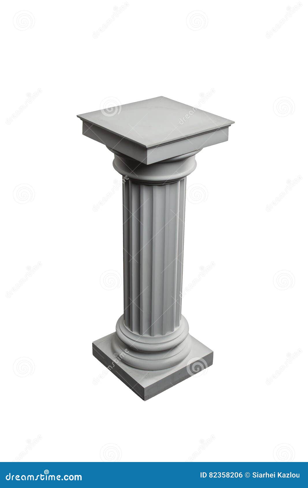 White plaster column stock photo. Image of abstract, antique - 82358206