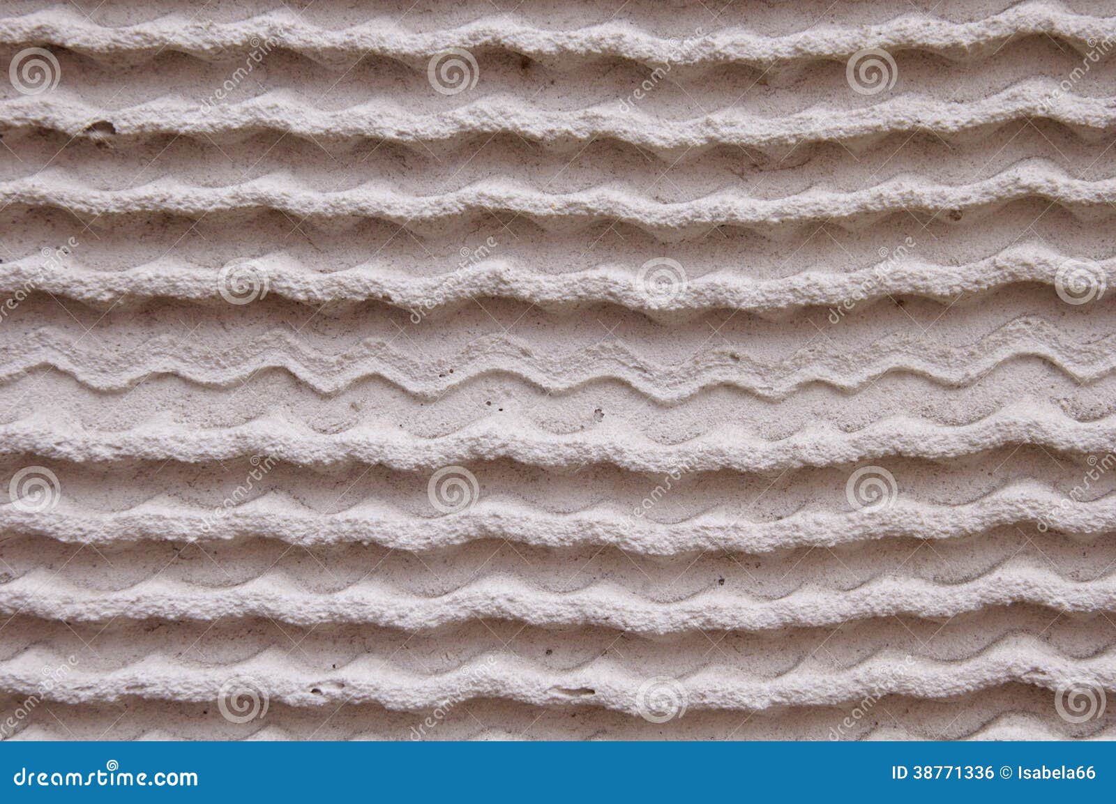 White Plaster in a Wave Form Stock Photo - Image of design, concrete ...