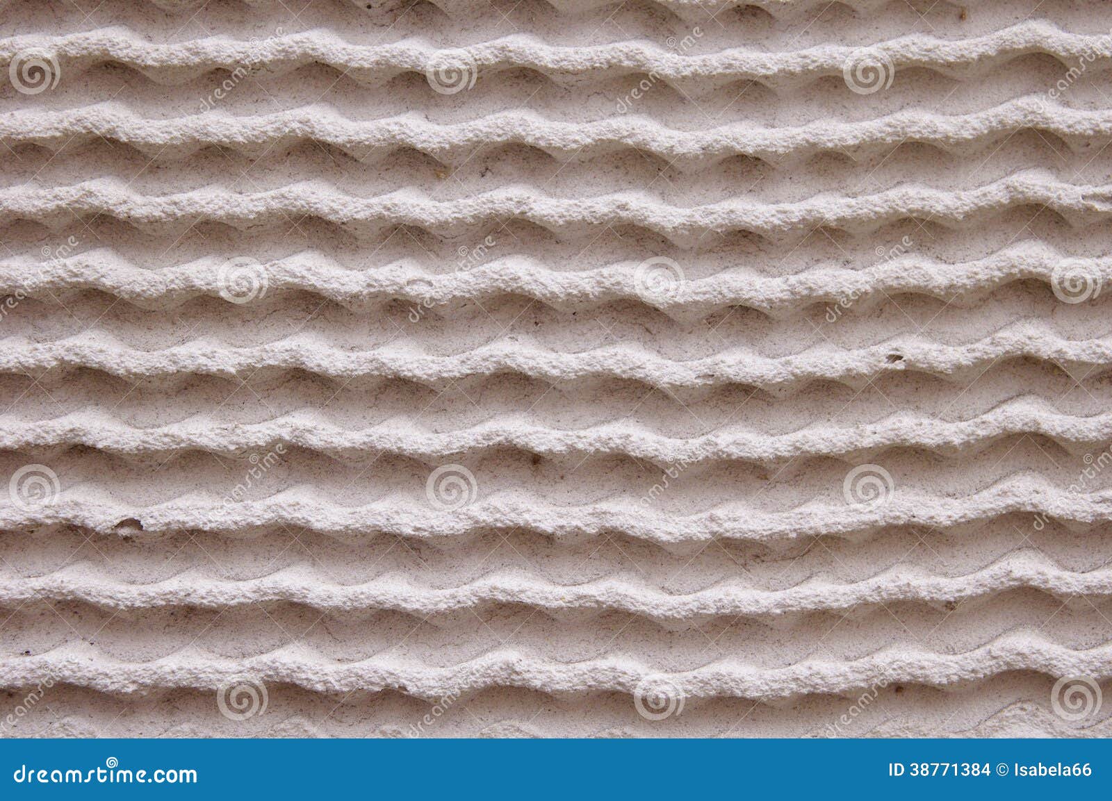 White Plaster in a Wave Form Stock Photo - Image of waves, rustic: 38771384