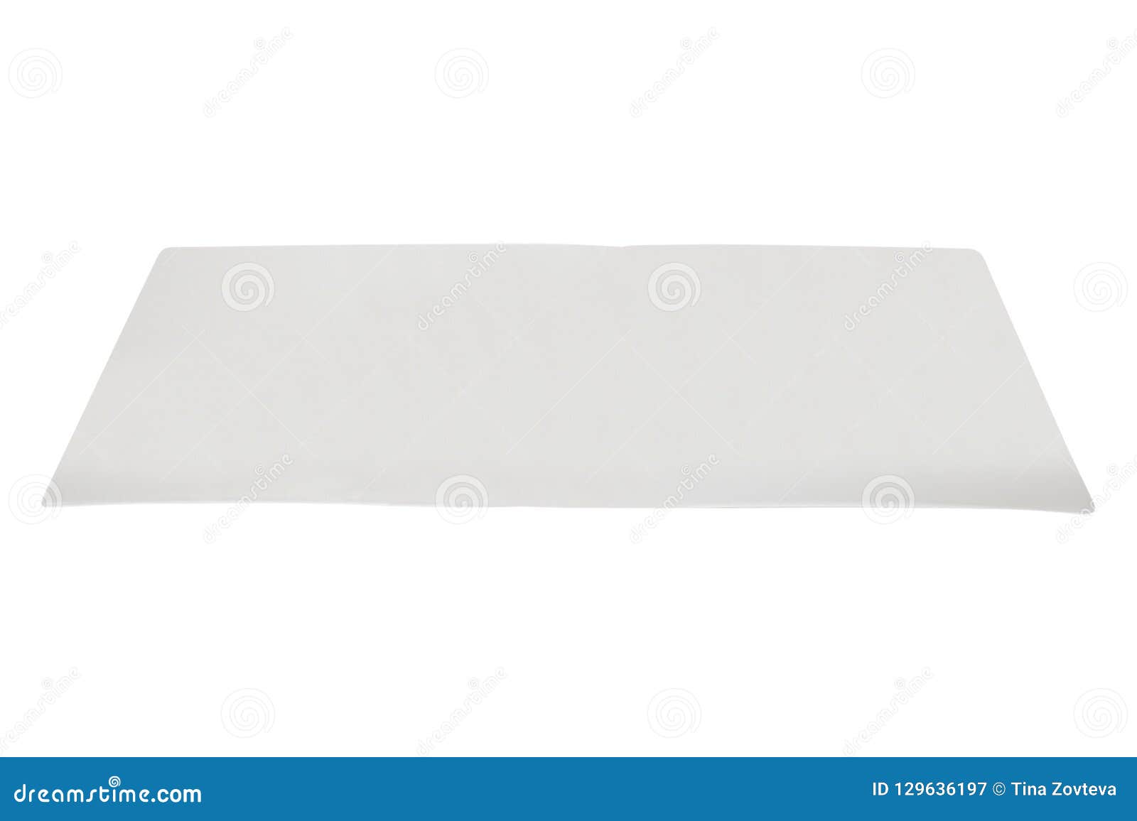 White Plastic board stock image. Image of foam, polystyrene - 129636197