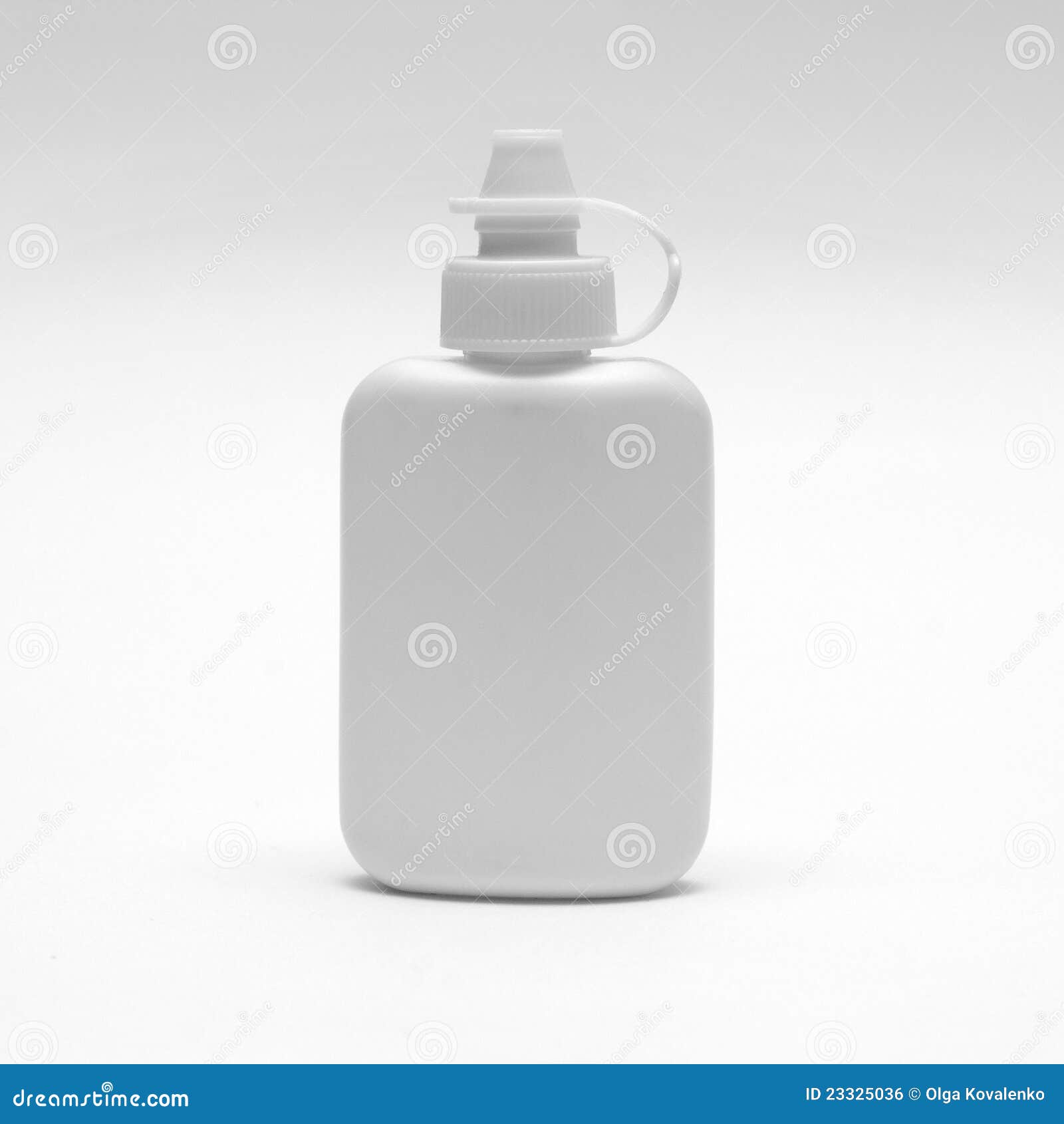 White plastic bottle stock photo. Image of plastic, object - 23325036