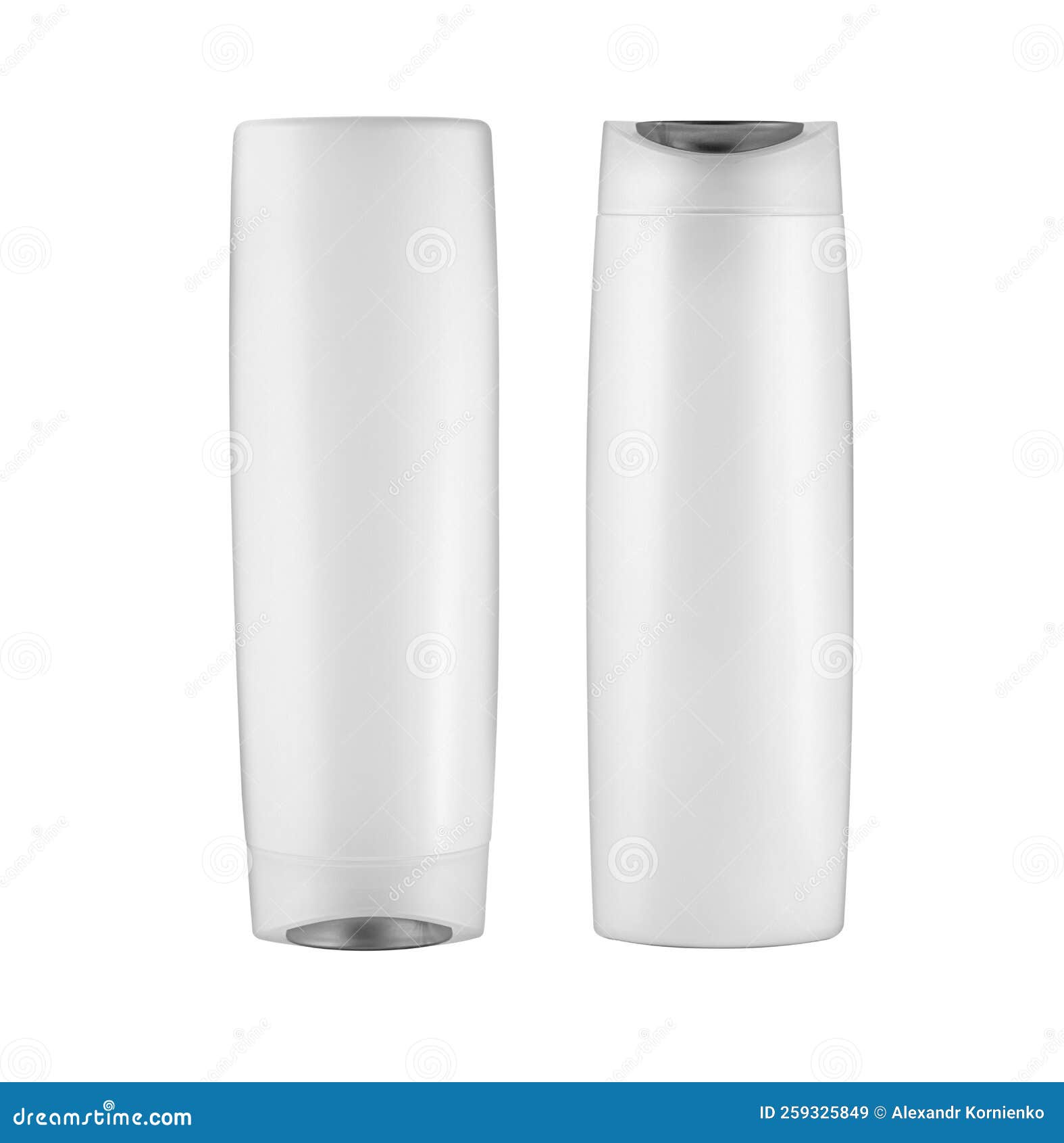 White Plastic Bottle Shampoo Packaging Stock Image - Image of liquid ...