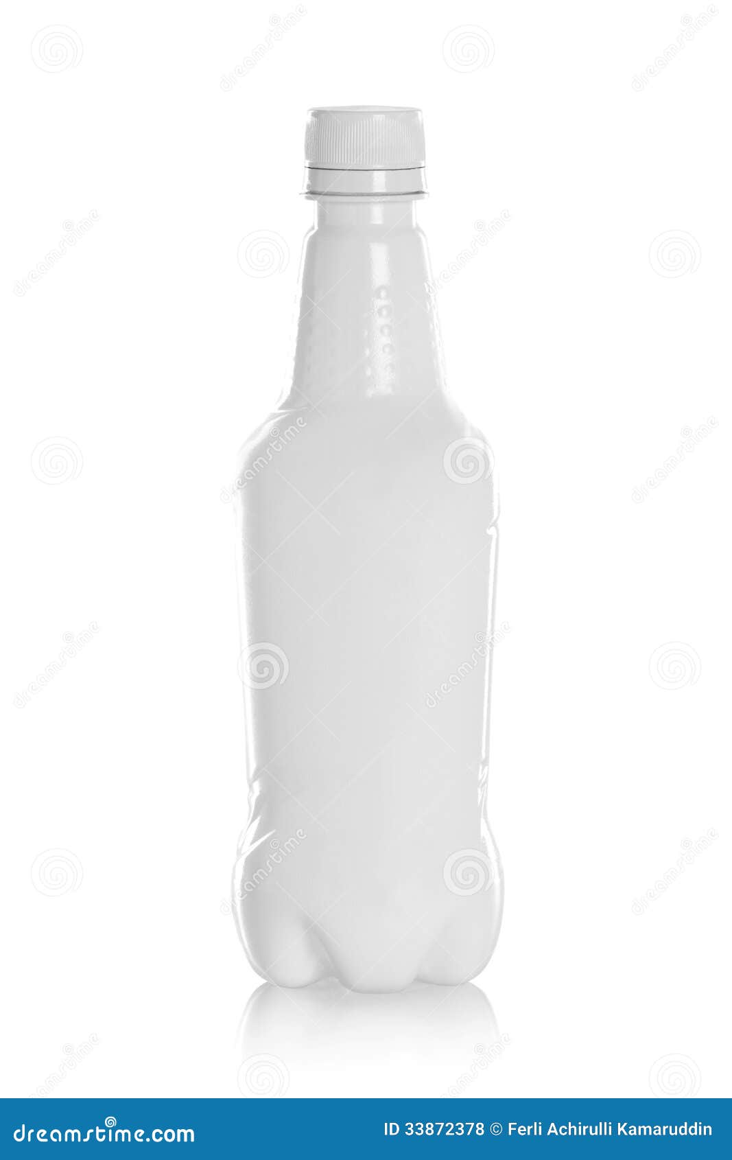 White Plastic Bottles for Drinking Water Product Stock Photo - Image of ...