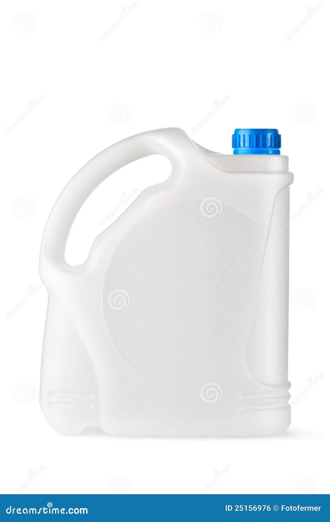 White Plastic Canister for Household Chemicals Stock Photo - Image of ...