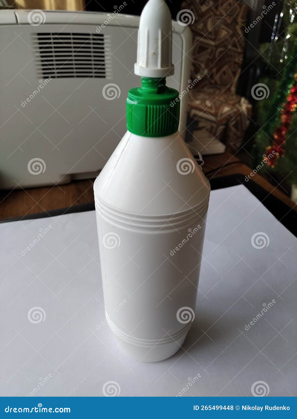 Container of PVA glue stock photo. Image of surface - 265499448