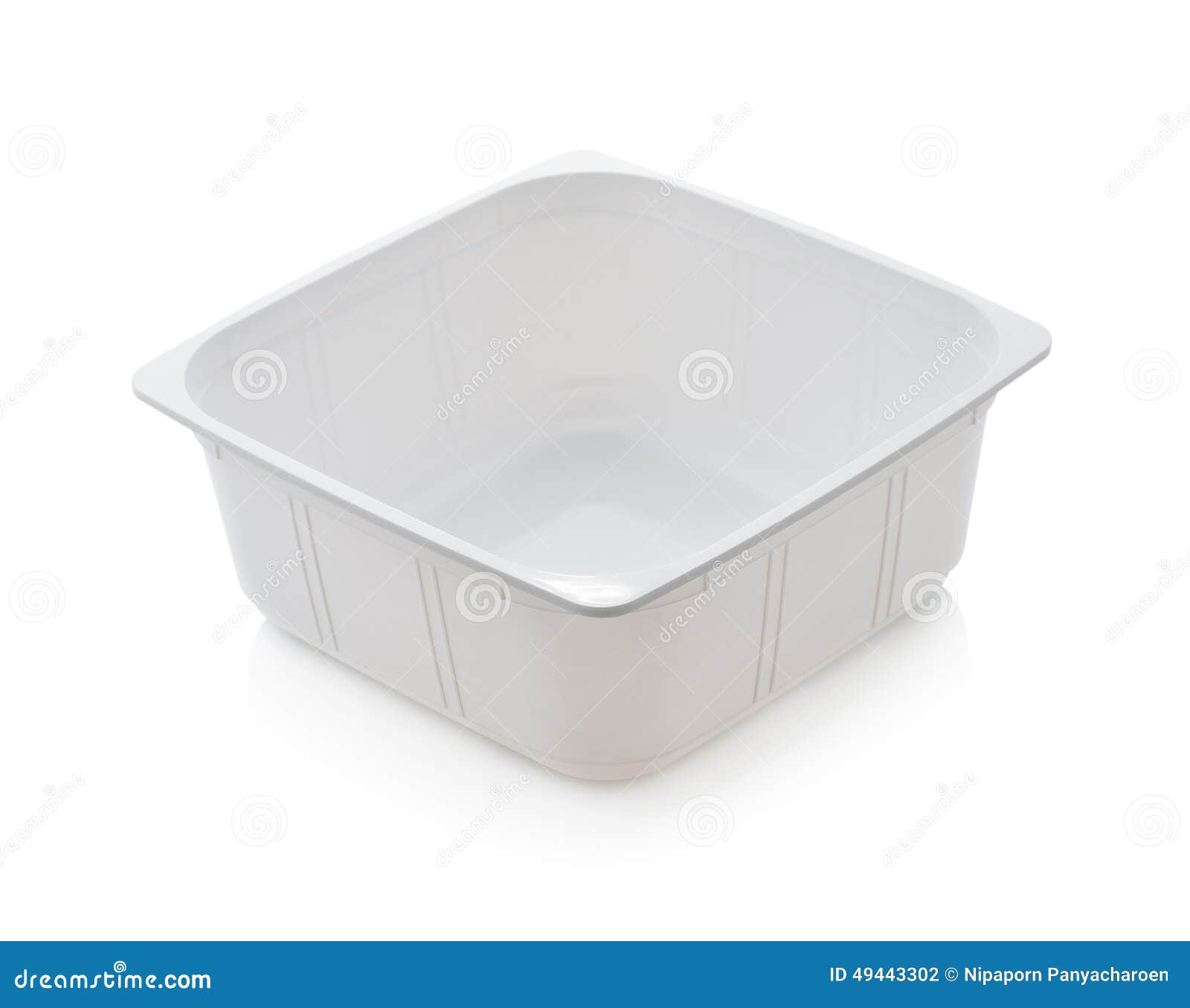 White Plastic Food Container Stock Photo - Image of communication, open ...