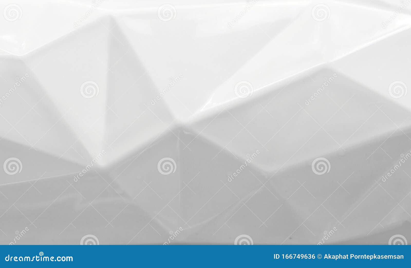 White Plastic Geometry Shape Background and Texture Stock Photo - Image ...