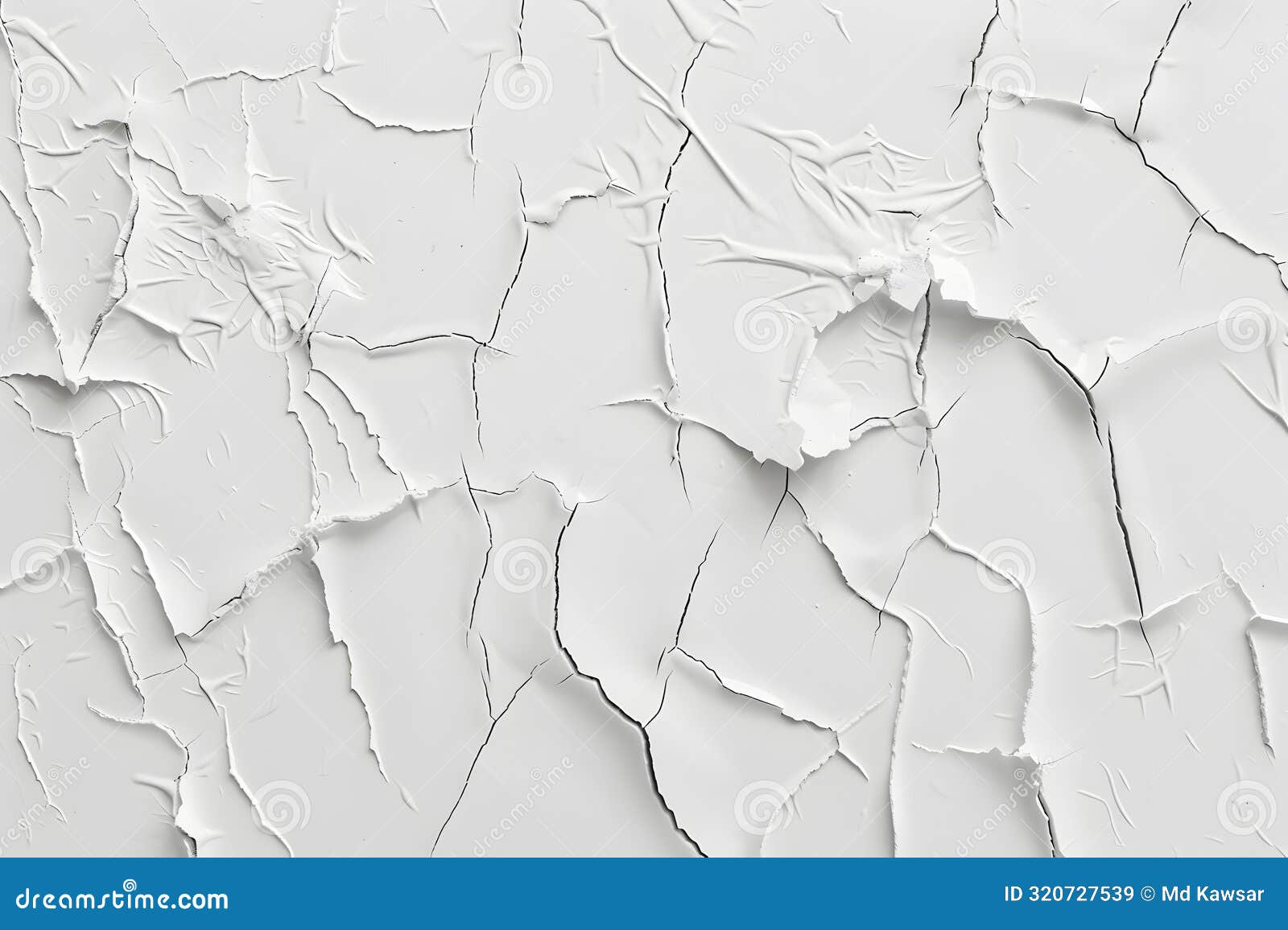 White Cracked Plastic Texture Background Stock Illustration ...