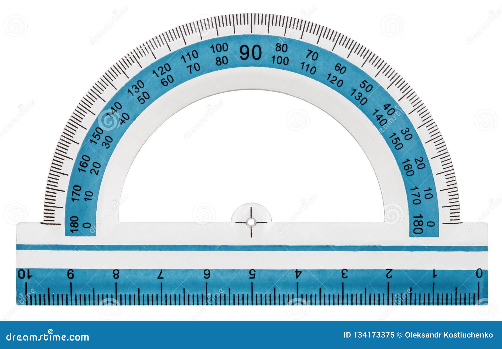 Transparent Protractor, Ruler And Square Stock Photography ...