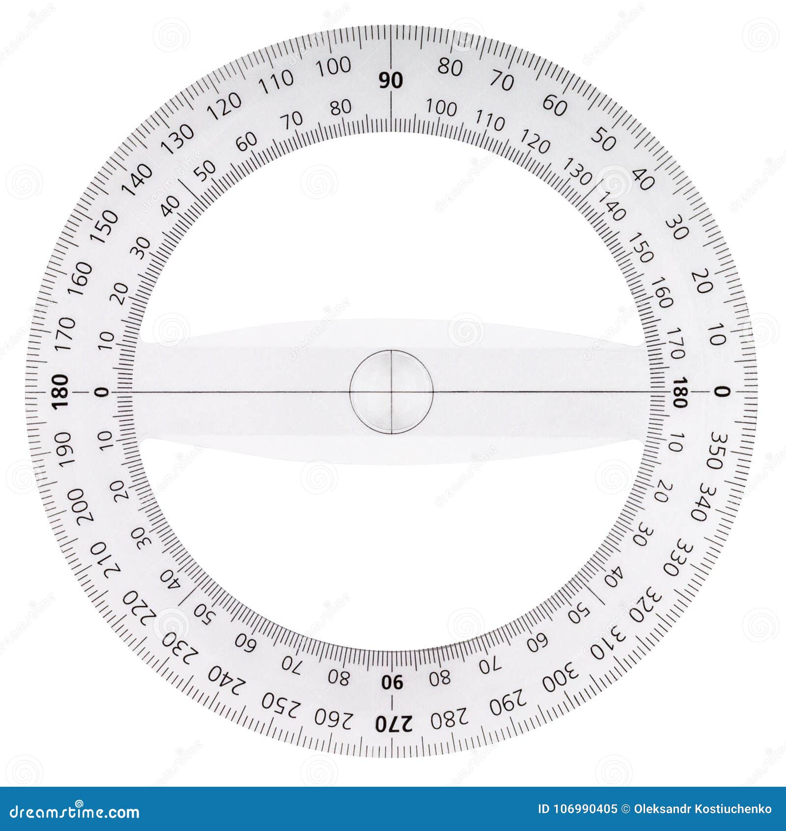 Transparent Protractor Stock Image | CartoonDealer.com #6166315