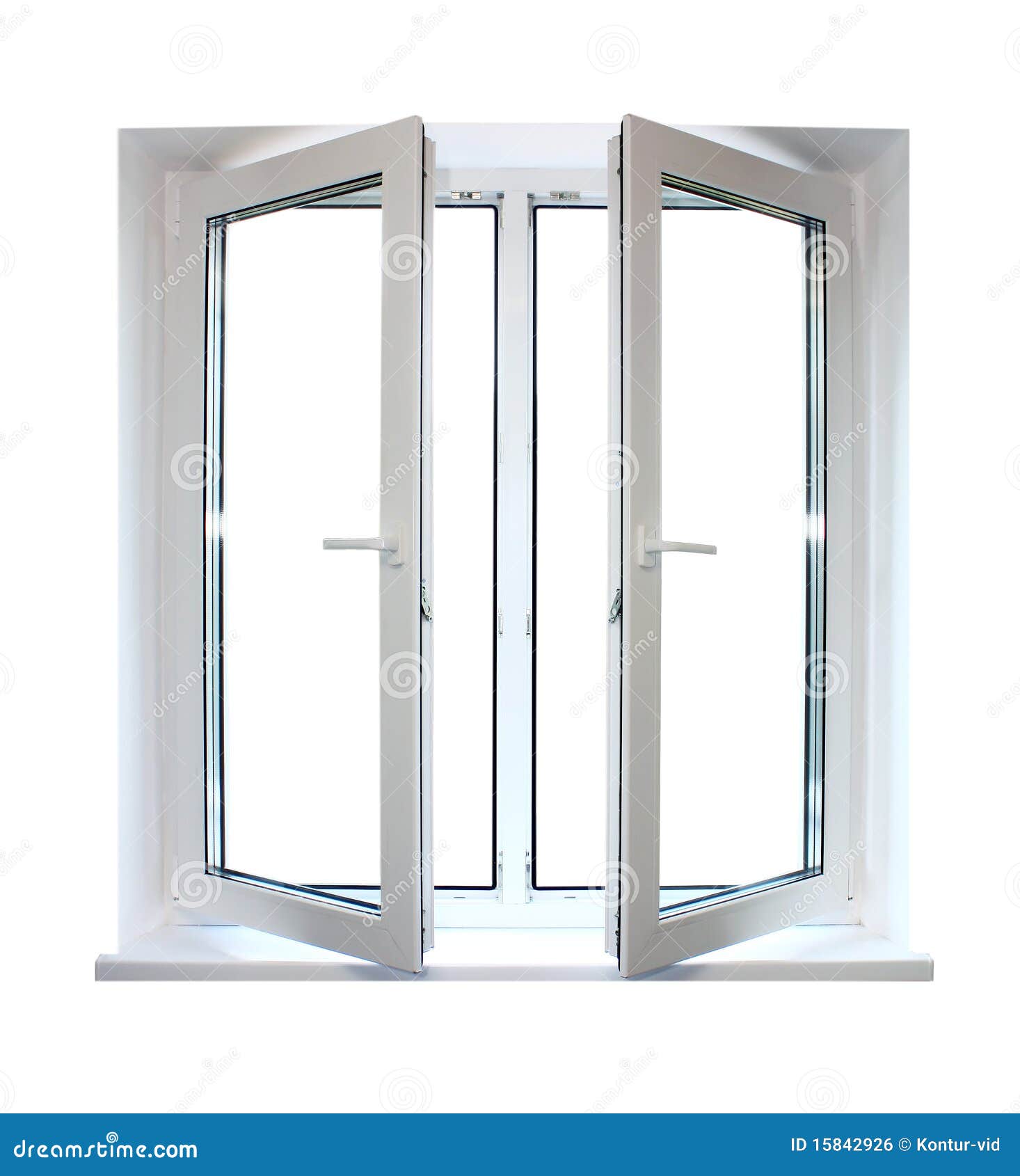 White plastic window stock photo. Image of background - 15842926