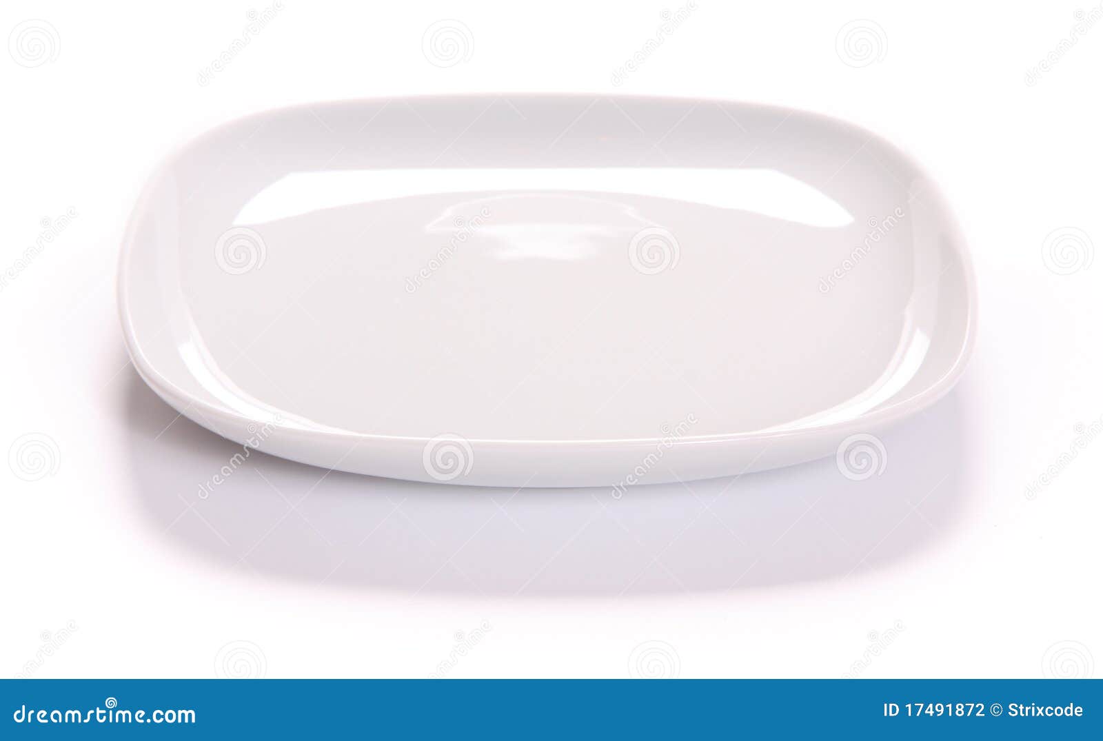 White plate stock photo. Image of dishware, decor, curve - 17491872